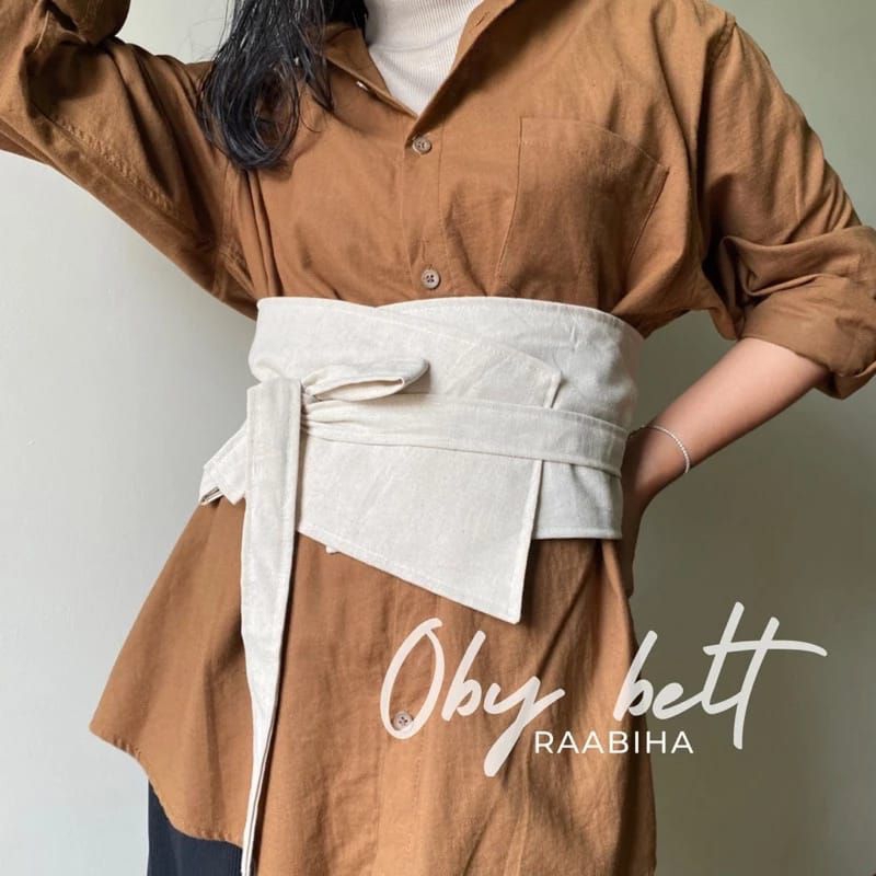 Jual Obi Belt Kain Ikat Pinggang - Reia Belt Sabuk Wanita Bahan Katun ...