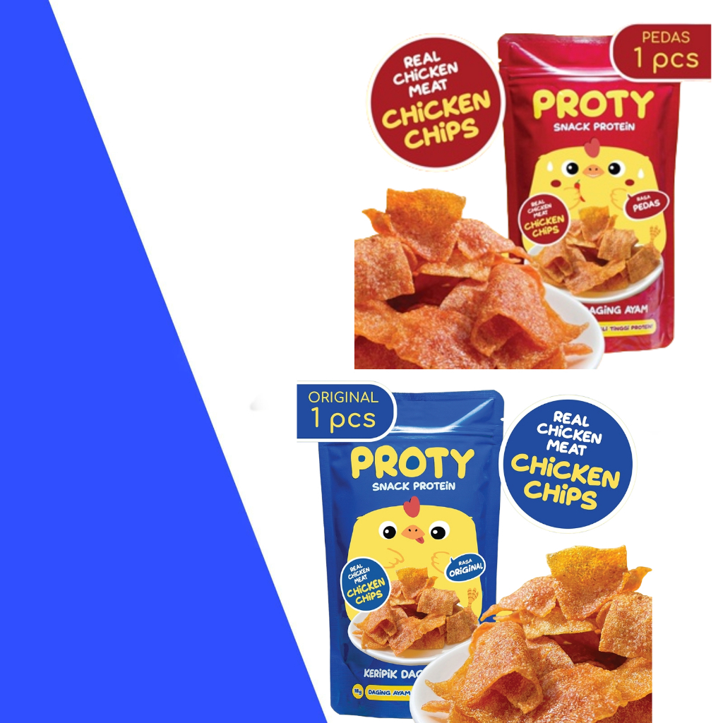Jual PROTY SNACK DAGING AYAM RENDAH KALORI 18G | Shopee Indonesia