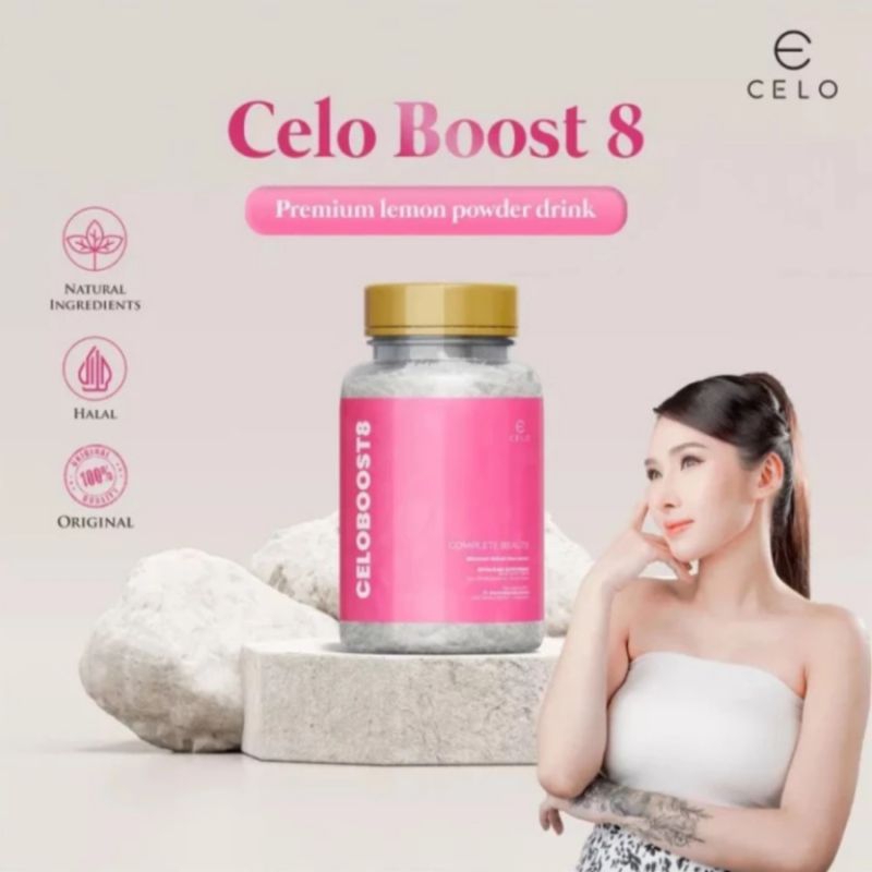 Jual Celo Boost 8 Premium Lemon Powder Drink | Shopee Indonesia