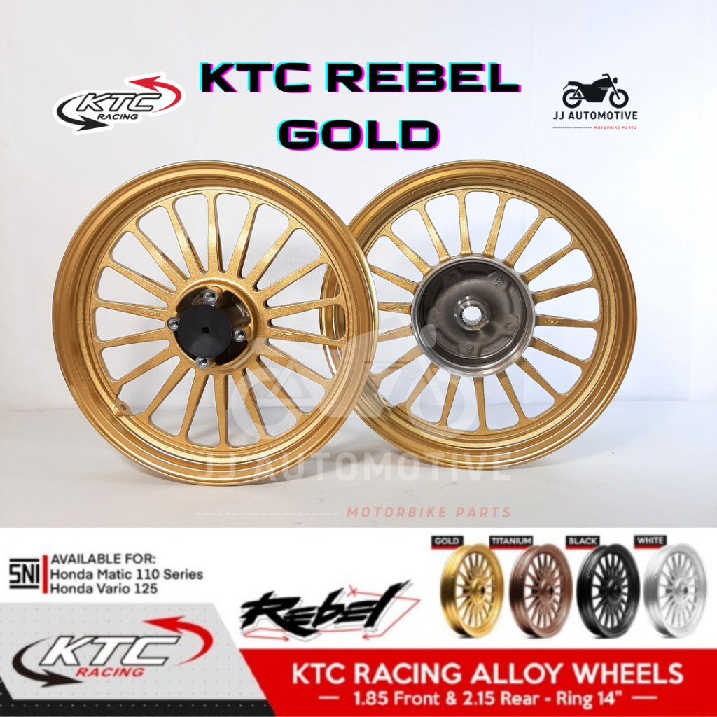 Jual Velg KTC Ring 14 KTC Rebel Vario 125 150 Beat Scoopy Spacy | Shopee Indonesia