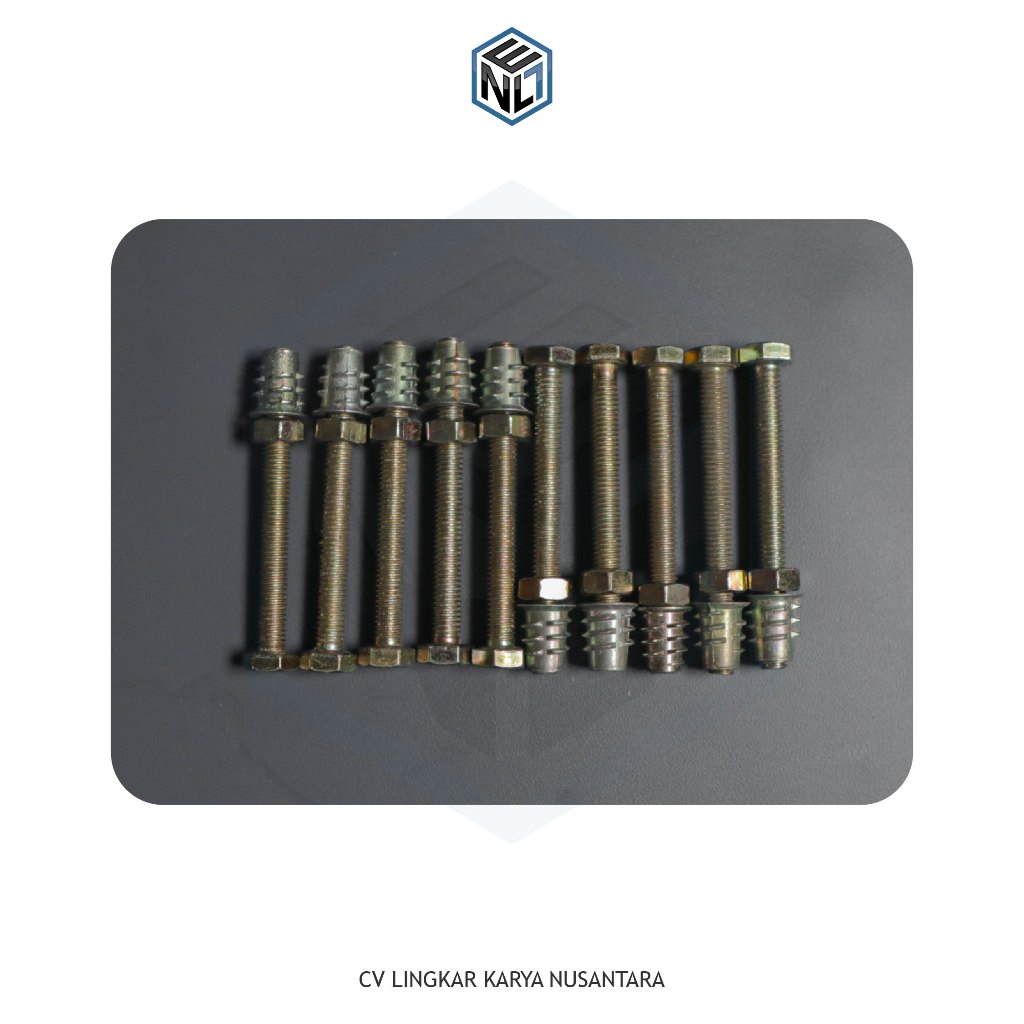 Jual Baut Tanam + Mur Nanas | Shopee Indonesia