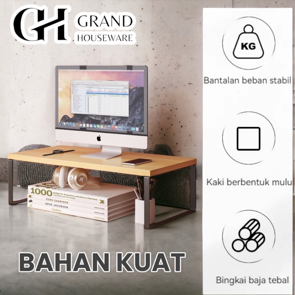 Jual Meja Monitor Stand Rak Monitor Tatakan Monitor Komputer Monitor ...