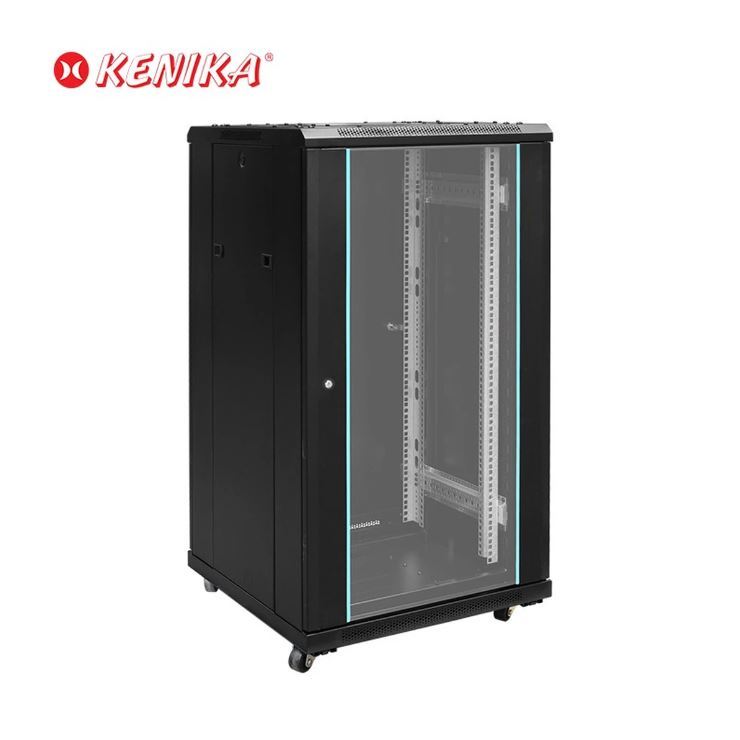 Jual Rak Server Rack Merk Kenika 22U Wallmount 22 Slot Server 60 x 45 x ...