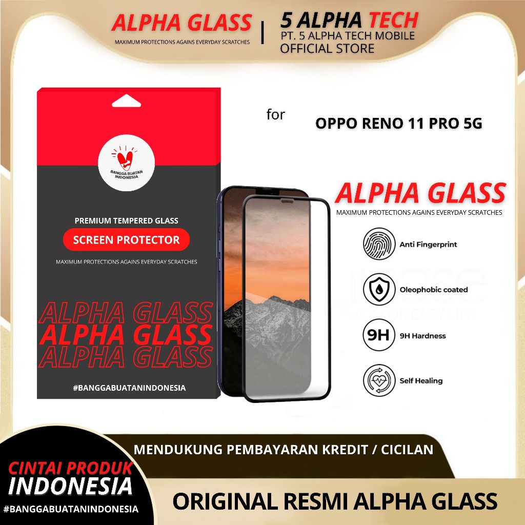 Jual ALPHA TEMPERED GLASS OPPO RENO 11 PRO 5G 8/256GB GARANSI RESMI OPPO | Shopee Indonesia