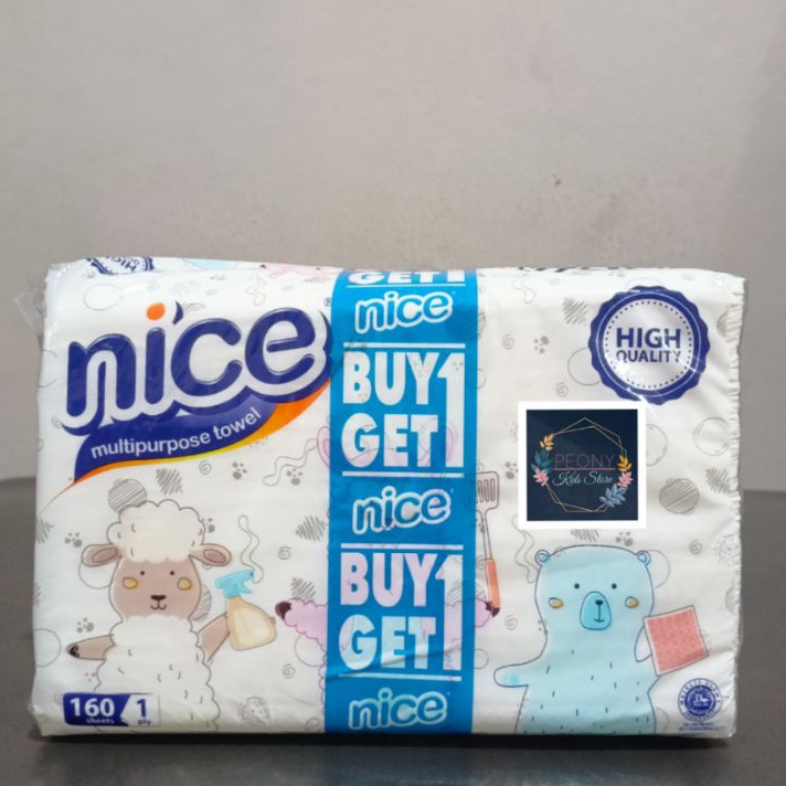 Jual Banyak Peminat Buy 1 get 1 nice multipurpose towel 160s/nice ...