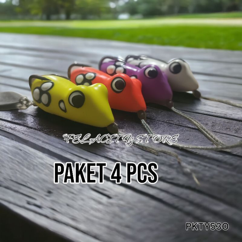 Jual Umpan Pancing Soft Frog Killer 5cm/-+7gr Paket 4 Pcs untuk Mancing ...