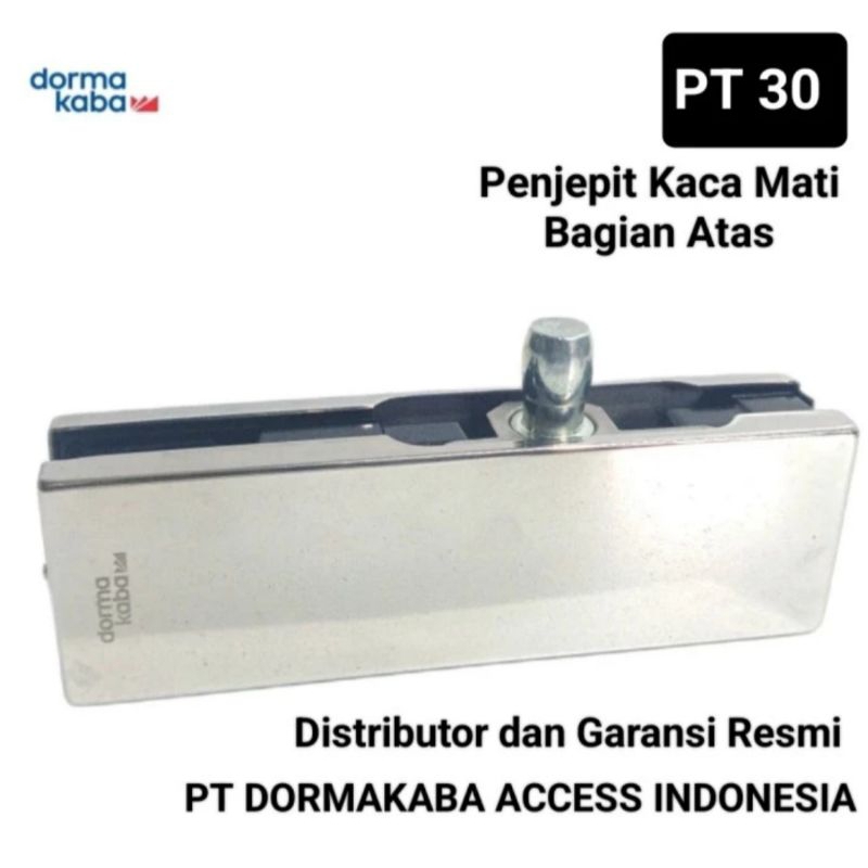 Jual Dorma PT 30/PT30 Dormakaba Penjepit Kaca Mati Bagian Atas Pintu ...