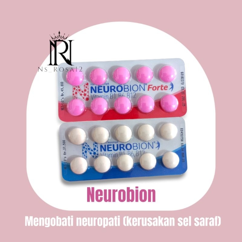 Jual Neurobion Forte isi 10 Tablet | Neurobion putih - obat kesemutan ...
