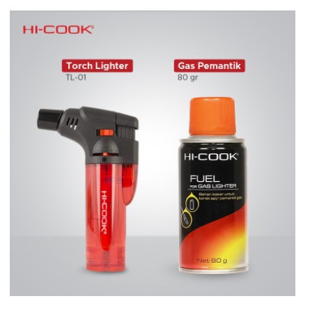 Jual Torch Lighter 01 Hicook dan Gas Lighter Hicook | Shopee Indonesia