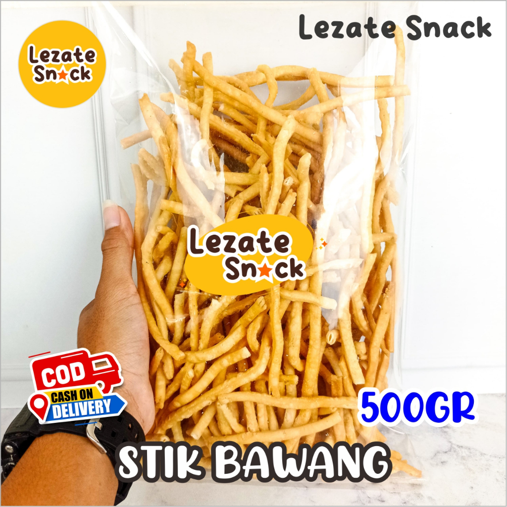 Jual Keripik Bawang 500GR Kiloan Murah Gurih Enak / Stik Bawang Pangsit ...