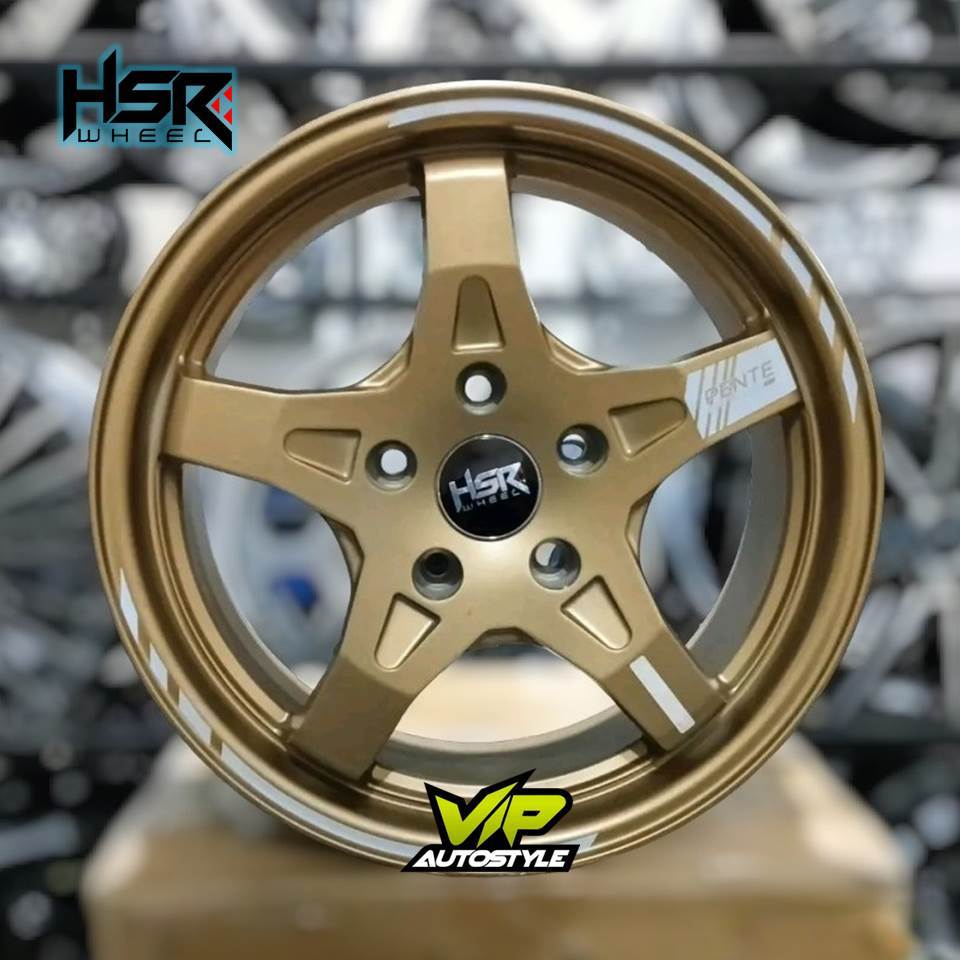 Jual Velg mobil R15 Honda Civic, Ertiga, Grand max, Taruna, terios racing HSR Pente Bronze ...