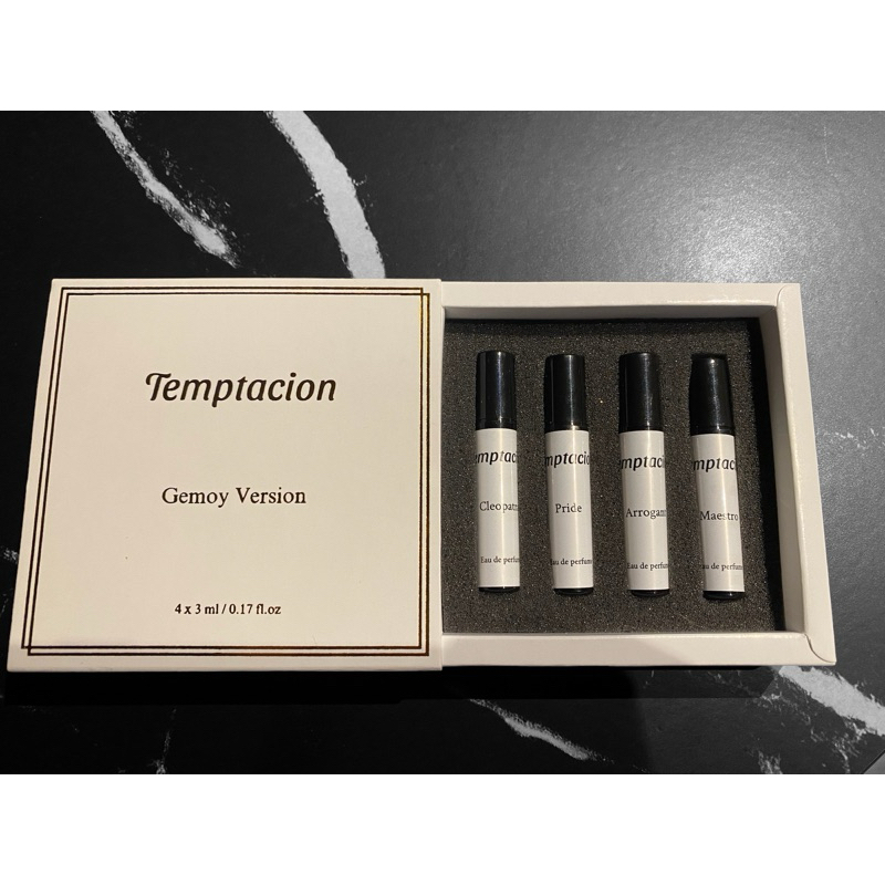 Jual Temptacion Gemoy Version Best for Men series 3ml travel size ...