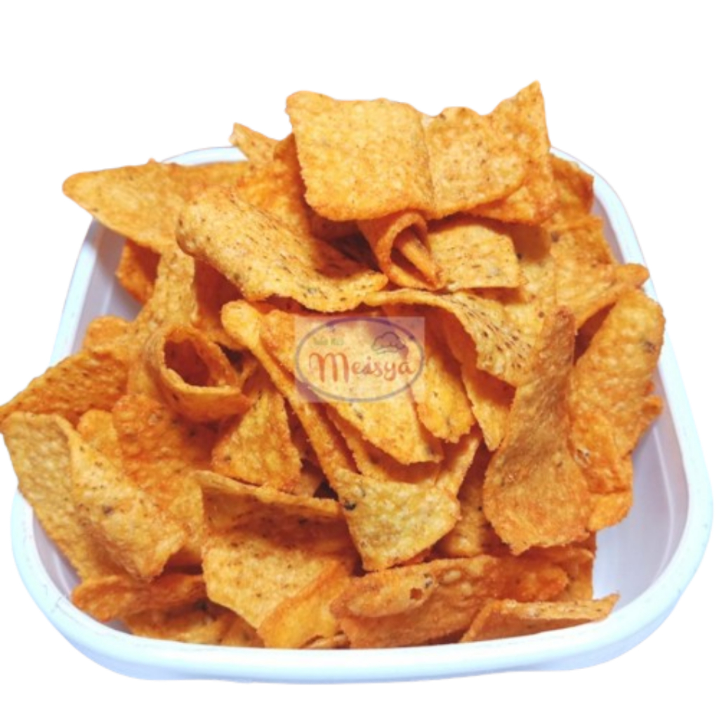 Jual Happy Tos All Varian / Keripik TORTILLA BBQ BALADO / Snack Kiloan ...