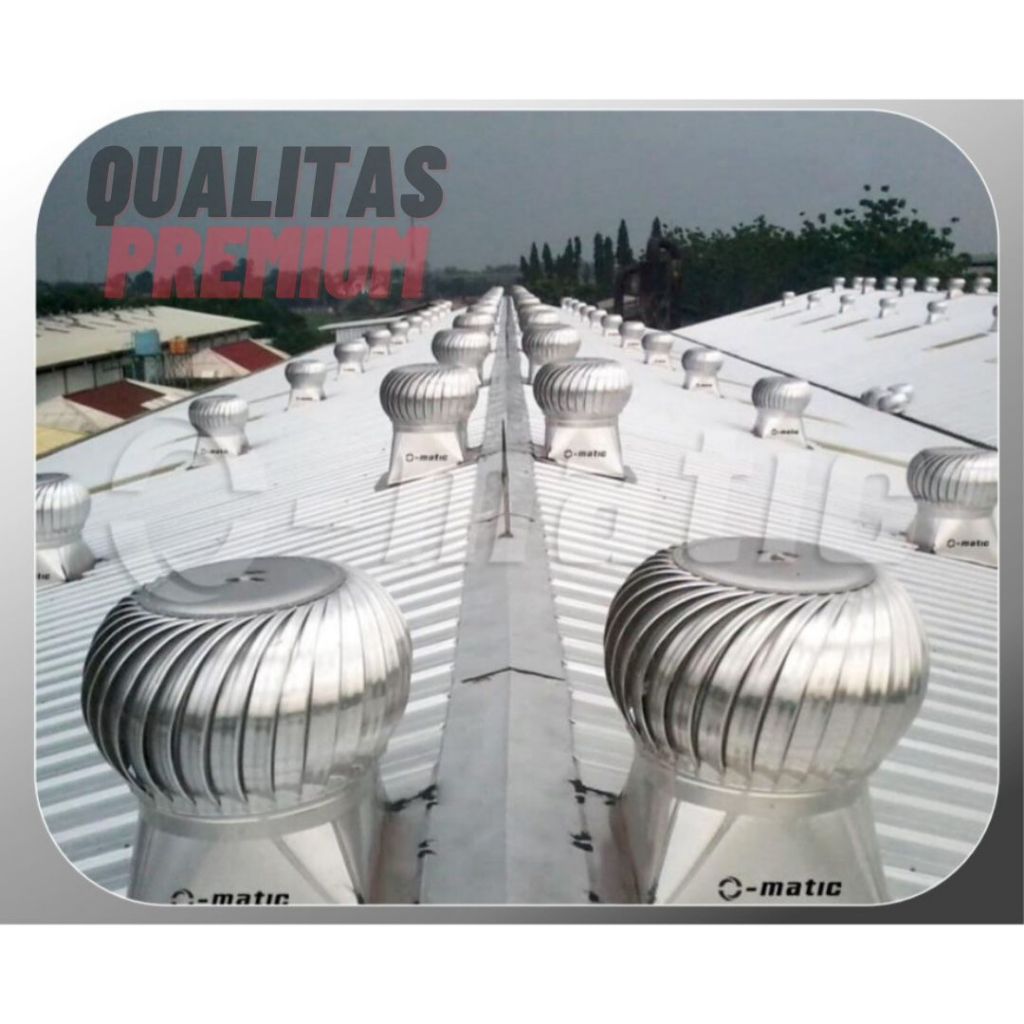 Jual Turbin ventilator exhaust roof ventilasi kipas sirkulasi udara ...
