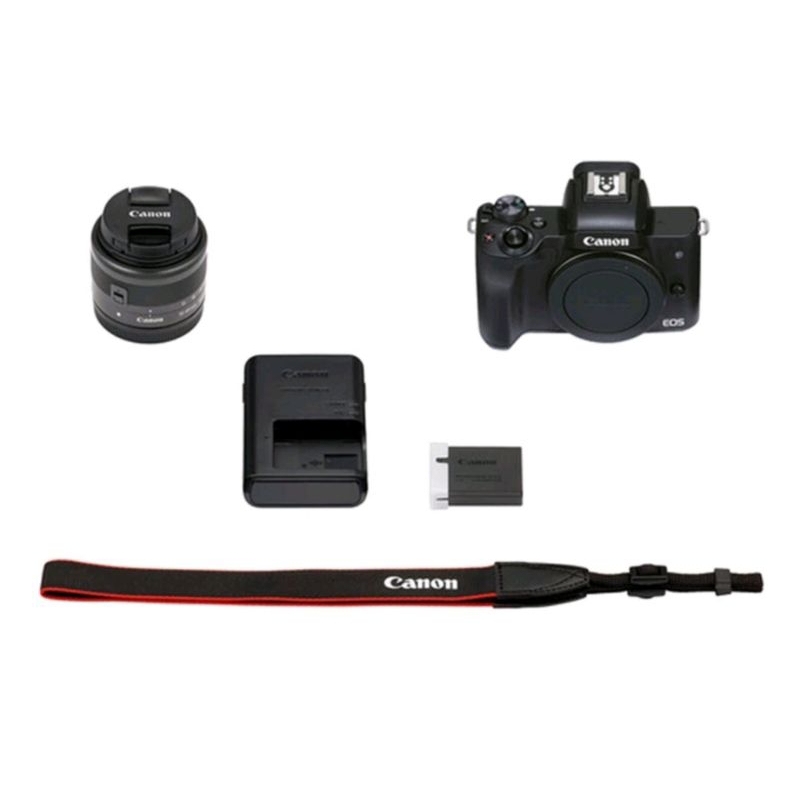 Jual Canon EOS M50 Mark II Kit 15-45mm Mirrorless Kamera EOS M50 II ...