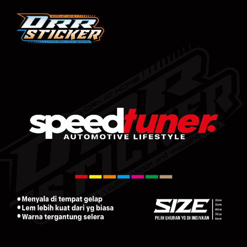 Jual Stiker Speedtuner | Shopee Indonesia