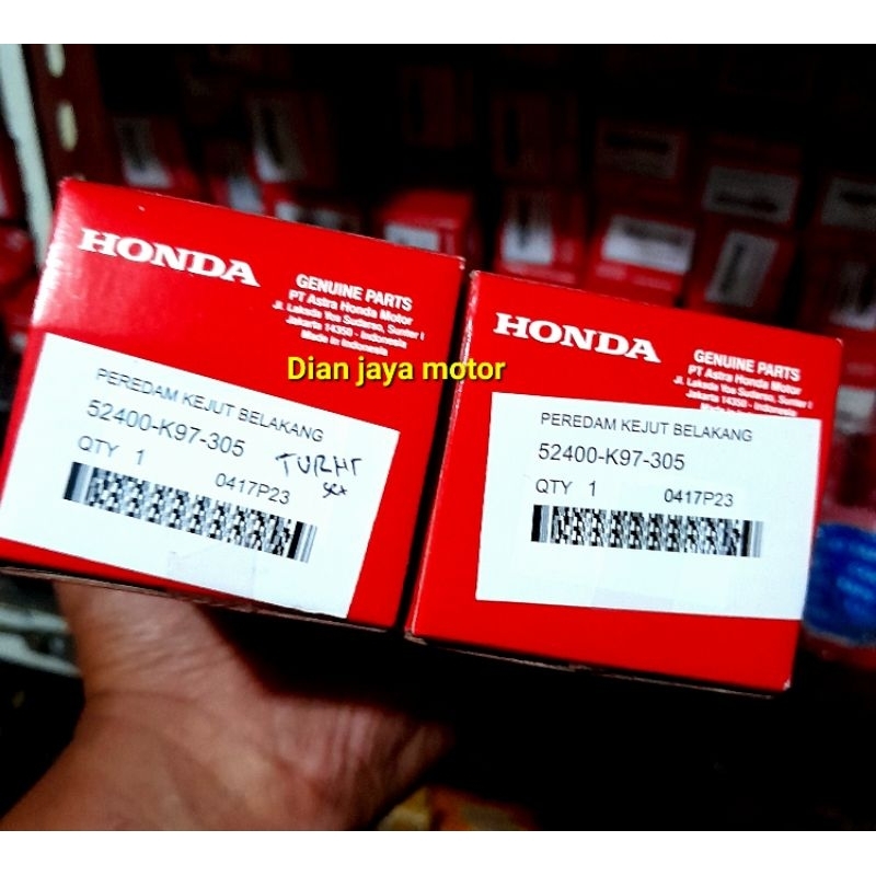 Jual (AHM) Shockbreaker Belakang k97 Set Honda PCX 150 Original Honda ...