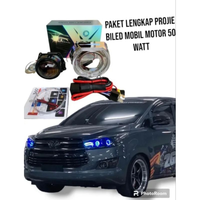 Jual LAMPU PROJIE BILED 60 WATT INNOVA PAJERO FORTUNER AVANZA XENIA DLL ...