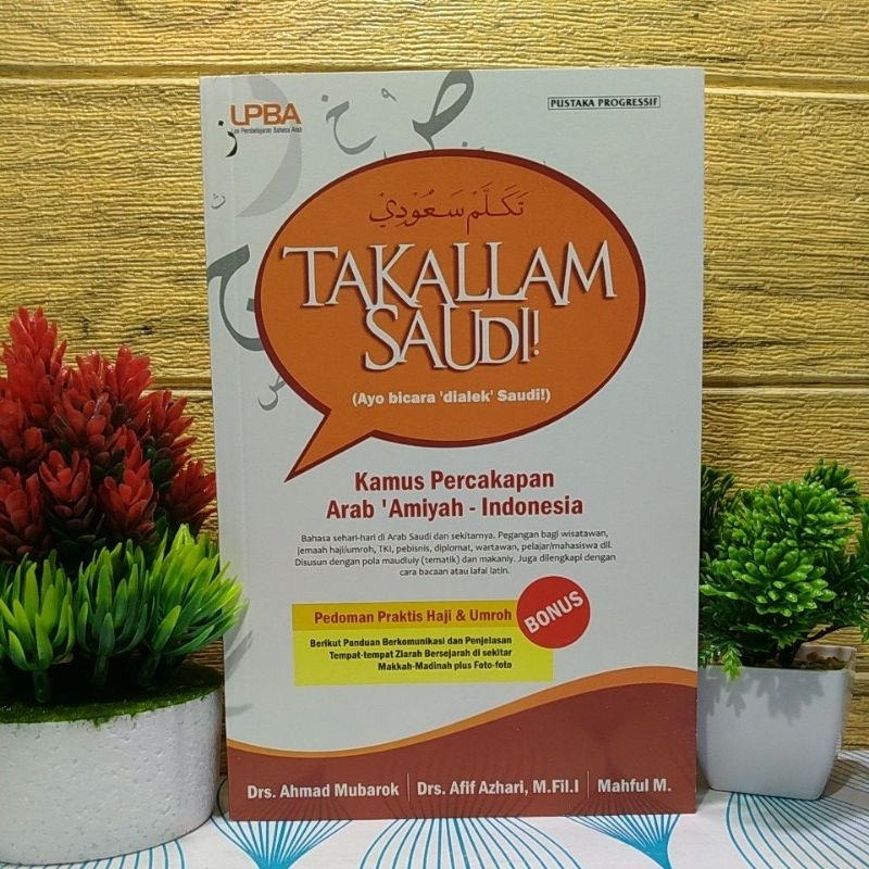 Jual Takallam takalam Saudi kamus percakapan arab-indonesia disertai ...