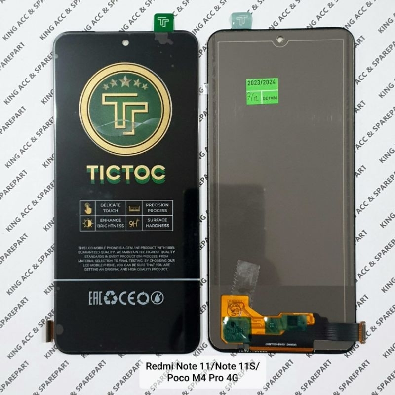 Jual TICTOC - LCD TOUCHSCREEN XIAOMI REDMI NOTE 11 NOTE 11S POCO M4 PRO 4G | Shopee Indonesia