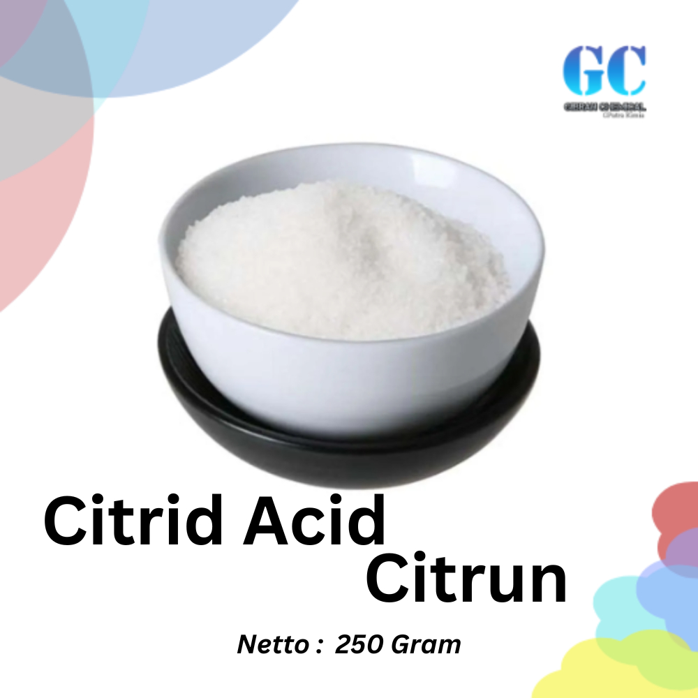 Jual citrun / citrid acid / garam asam / asam citrid 250 Gram | Shopee ...