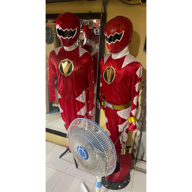 Jual SUIT KOSTUM POWER RANGER DINO THUNDER(hanya suit) | Shopee Indonesia