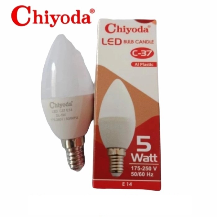 Jual Lampu Candle / Lampu Cabe LED Chiyoda 5 Watt E14 | Shopee Indonesia
