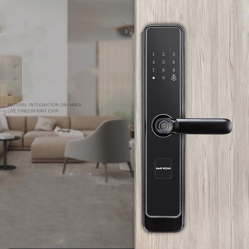Jual Kunci Pintu Smart Door Lock Password Fingerprint Card Kartu Rumah XR24 | Shopee Indonesia