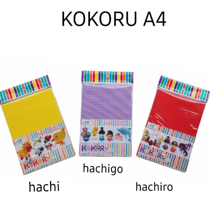 Jual Kertas Kokoru Papper Gelombang Corrugated Papper A4 / Hachi Ichi ...
