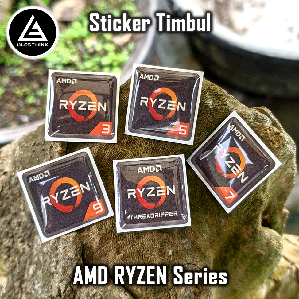Jual Stiker Timbul Emblem Amd Ryzen Series Shopee Indonesia