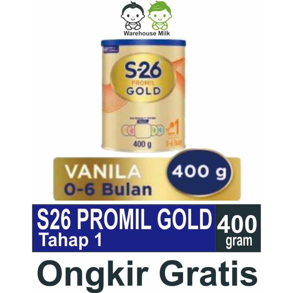 Jual S26 Promil Gold tahap 1 400 gr | Shopee Indonesia