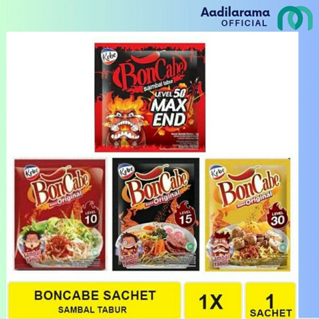 Jual Boncabe Sachet/ Boncabe Sachet Sambal Tabur/ Sambal Tabur Sachet ...