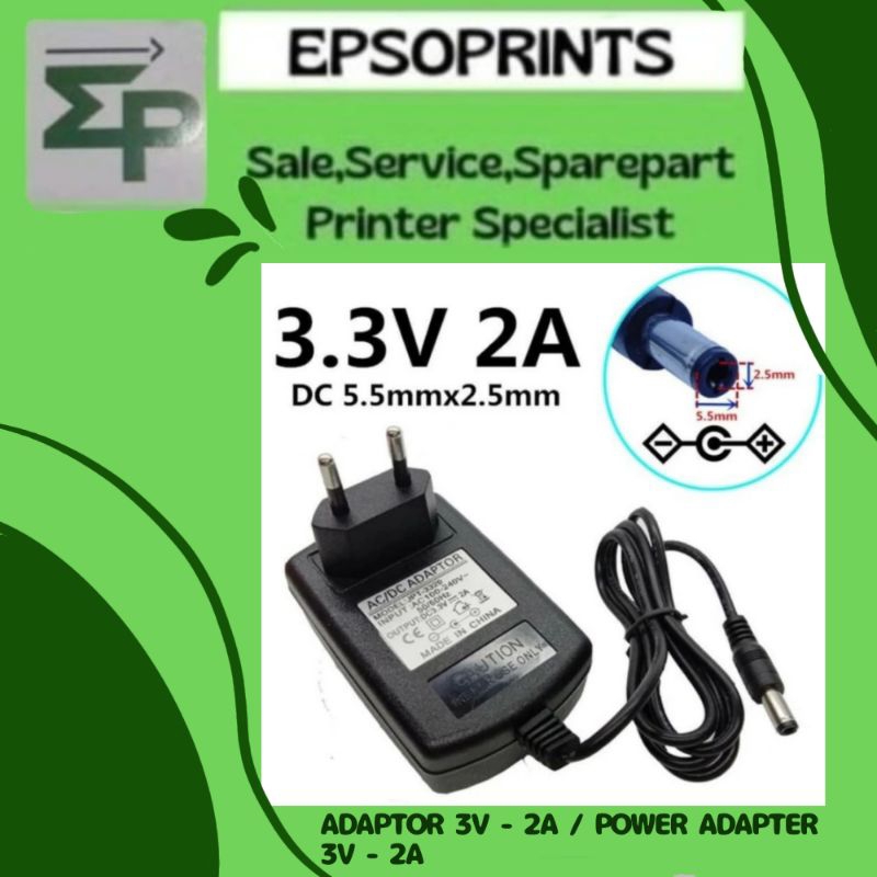 Jual ADAPTOR 3V - 2A / POWER ADAPTER 3V - 2A | Shopee Indonesia