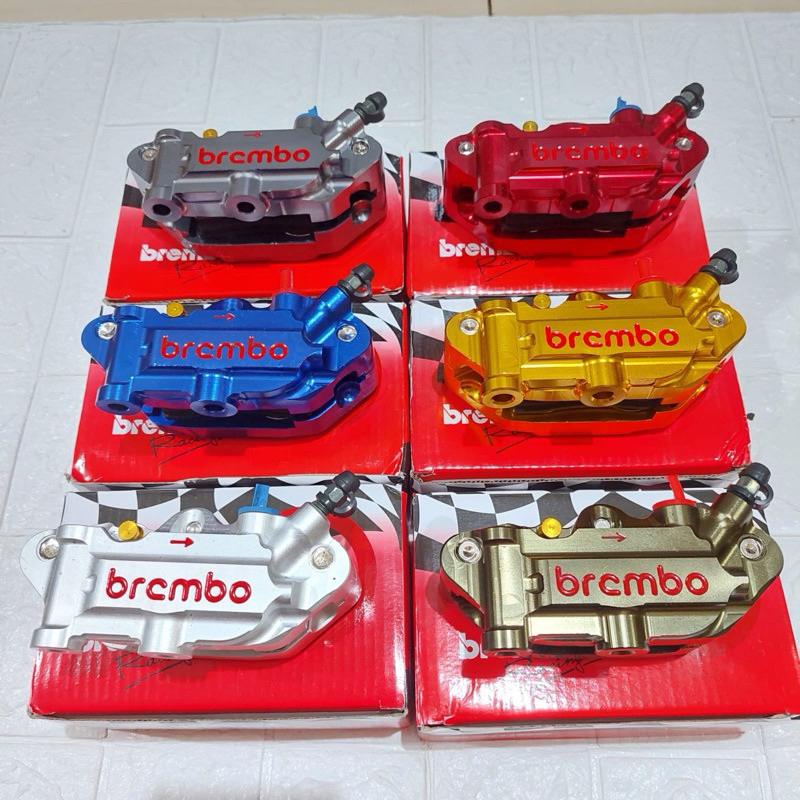 Jual DISCOUNT 99% KALIPER MONOBLOK CNC UNIVERSAL KALIPER 4 PISTON KANAN PEMASANGAN WAJIB TAMBAH ...