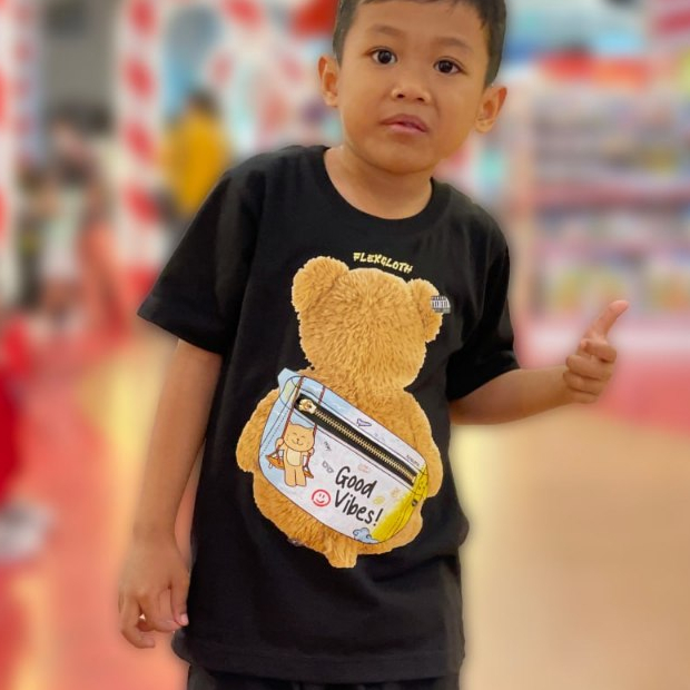 Jual Flexclothsby KIDS - Kaos Anak 3D Bear Waistbag - Baju Pengganti ...