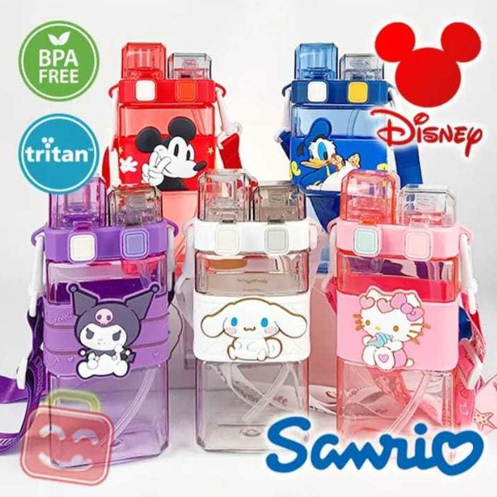 Jual BOTOL MINUM ANAK DUA SISI BOTOL TALI PANJANG KARAKTER SANRIO KARAKTER DISNEY BAHAN TRITAN ...