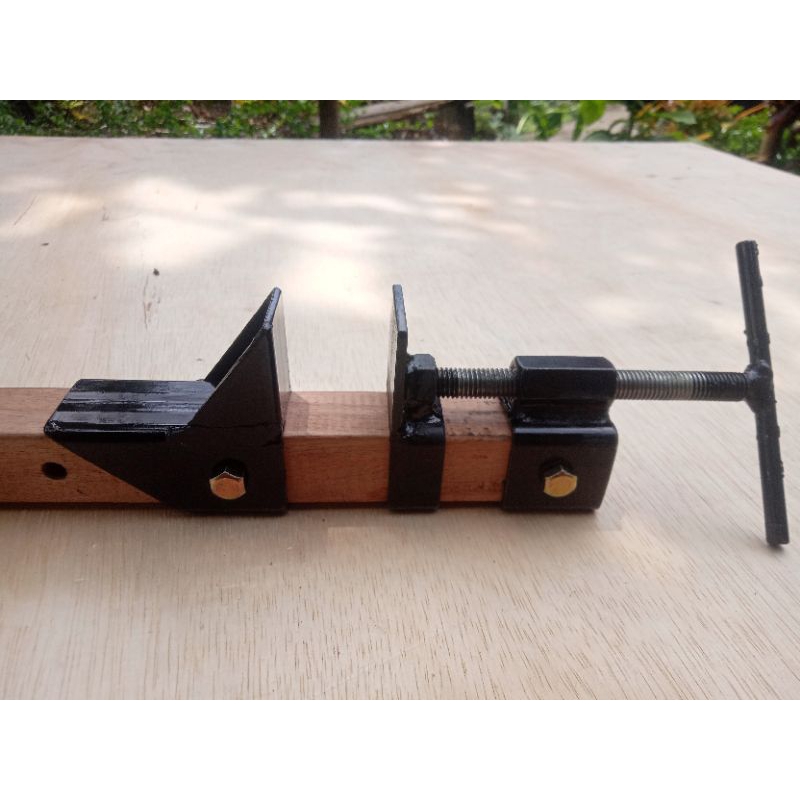 Jual Klem kayu/penjepit papan / pres kayu /klem heavy duty /kayu clem ...