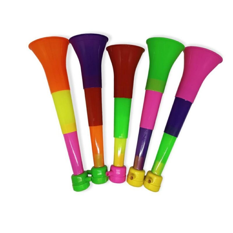 Jual TEROMPET TAHUN BARU BESAR/TROMPET BESAR RAINBOW 3 SUSUN PANJANG ...