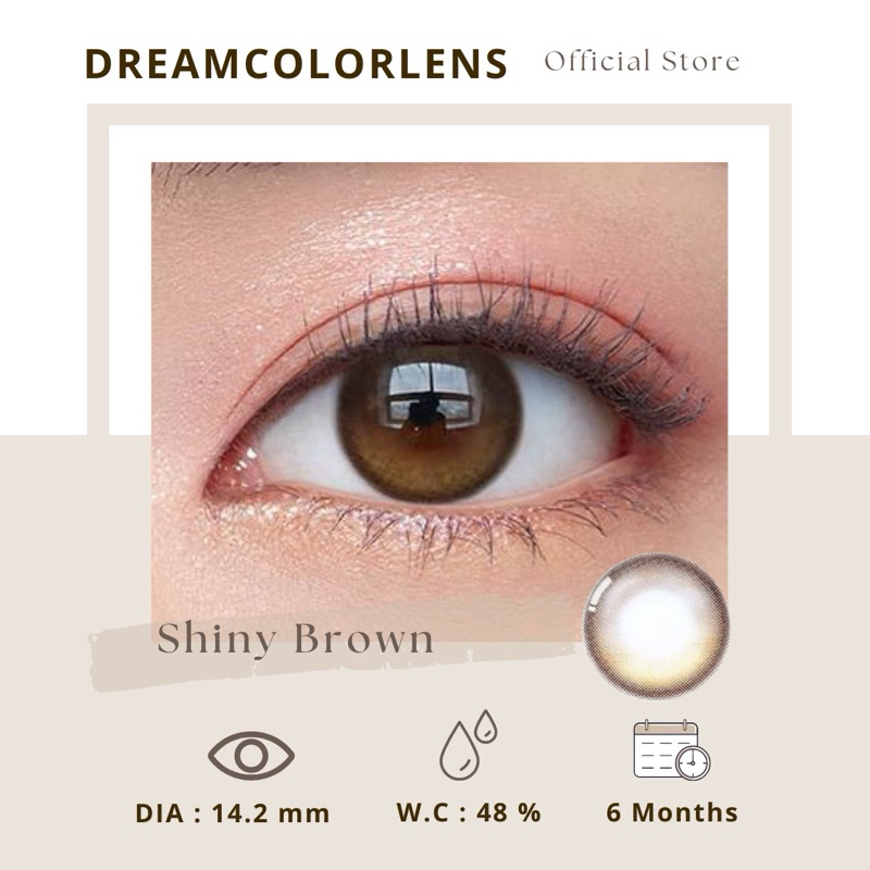 Jual EYEMAZING Softlens - Shiny Ash Gray / Brown / Black / Abu / Coklat ...