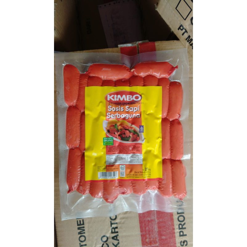 Jual KIMBO SOSIS SAPI COKTAIL SERBAGUNA 450gr | Shopee Indonesia