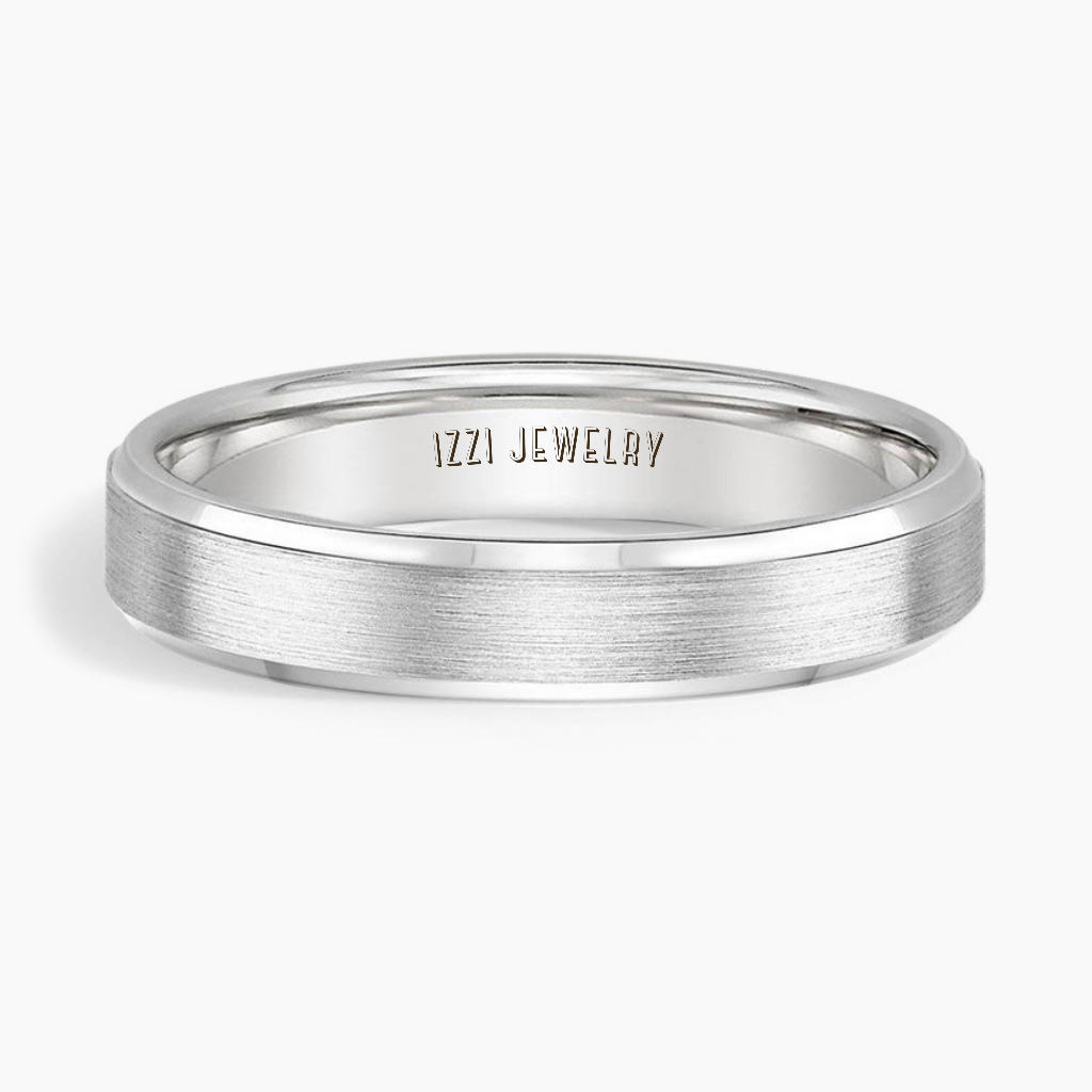 Jual Izzi Jewelry - Cincin Palladium Pria Nikah Kawin Tunangan Single ...
