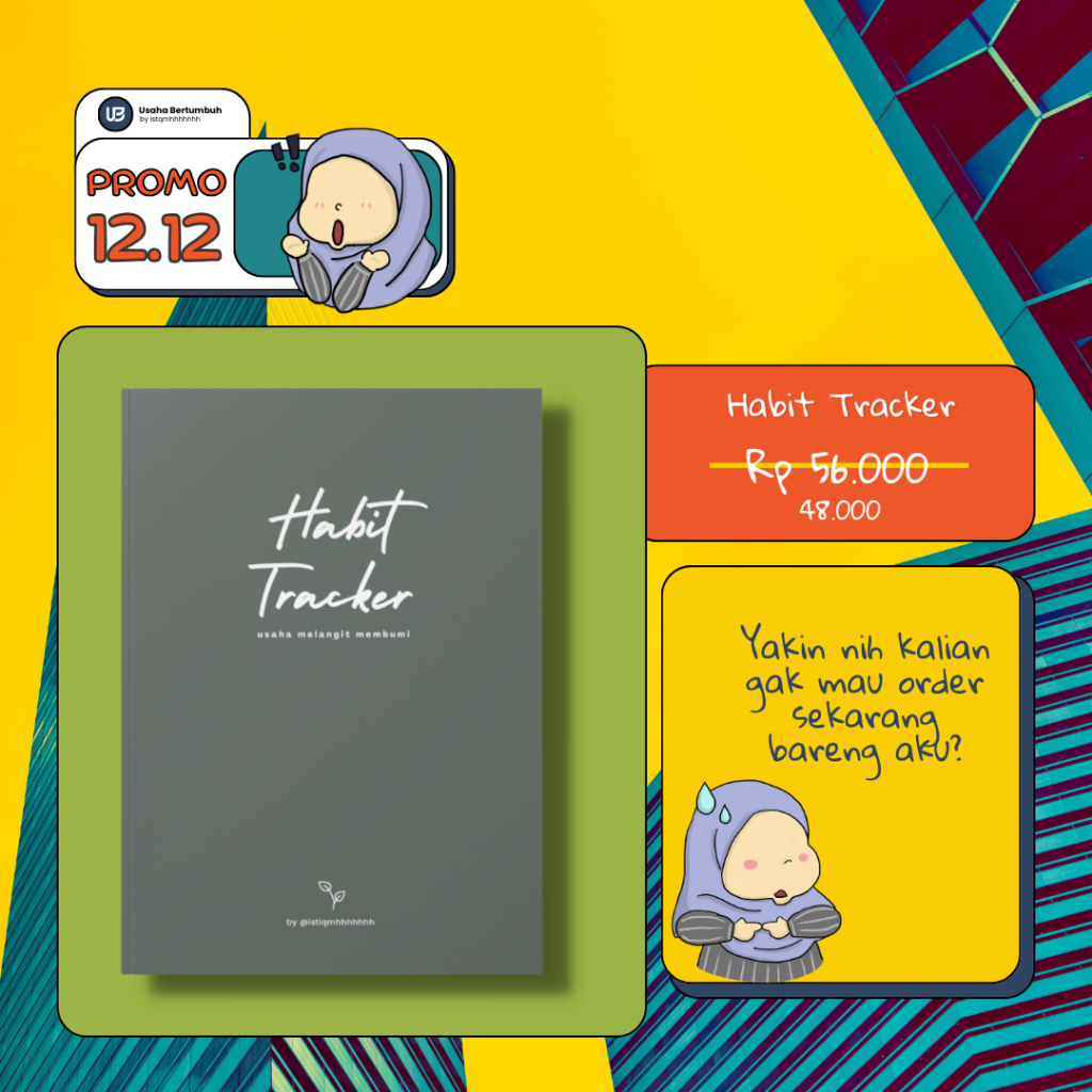 Jual BUKU HABIT TRACKER USAHA MELANGIT MEMBUMI | Shopee Indonesia