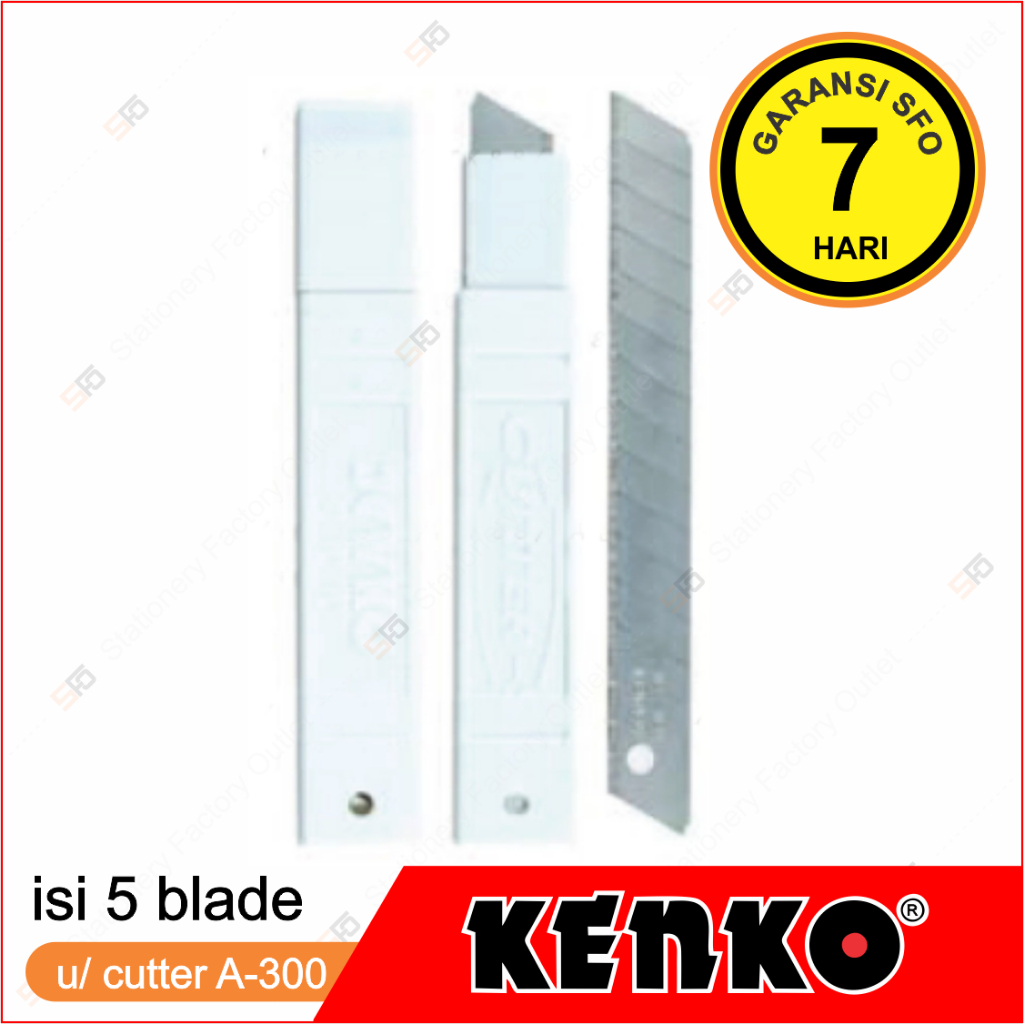 Jual Refill Cutter Kenko A100 (9mm) - SFO Semarang Official | Shopee ...