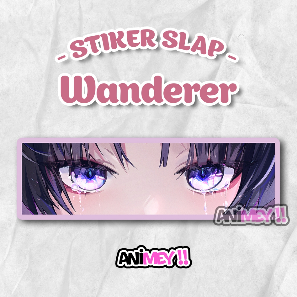 Jual Stiker Slap Wanderer / Sticker Slap Anime Waterproof | Shopee ...