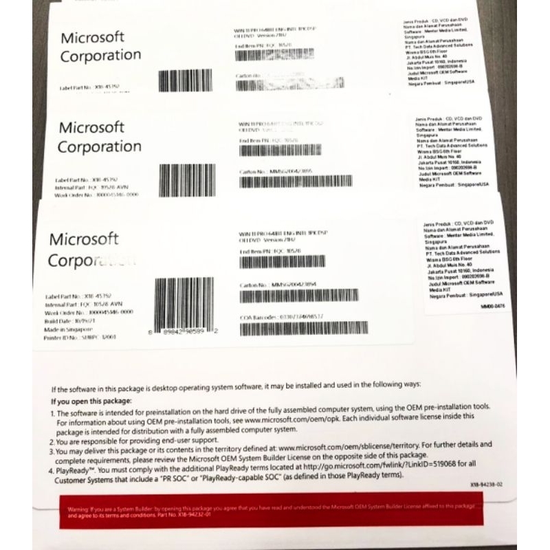 Jual Windows 11 pro 64bit Microsoft | Shopee Indonesia