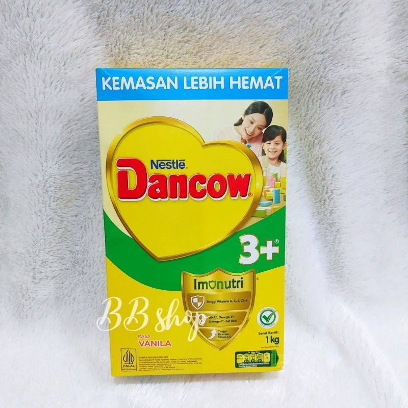 Jual Nestle Dancow 3+ Rasa Vanila 3-5 tahun box 1000gr / 1 Kg | Shopee ...
