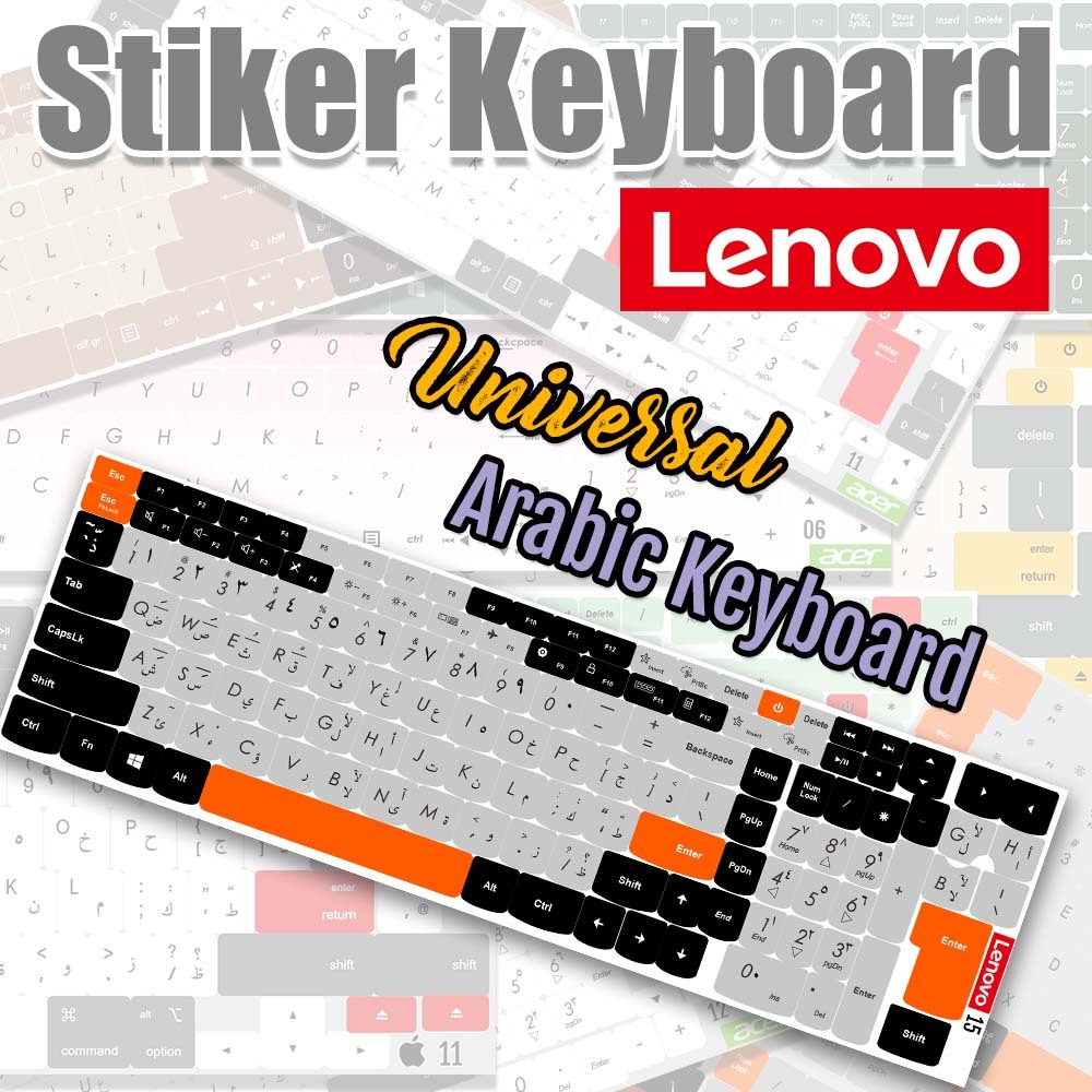 Jual Stiker Keyboard Lenovo | Universal Garskin Keyboard Lenovo ...