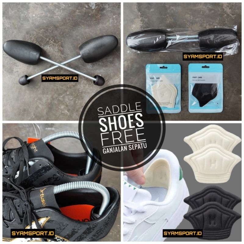 Jual Saddle Shoes 2 pcs SEPASANG / Penyangga Sepatu Hitam DOP KUAT PIR ...