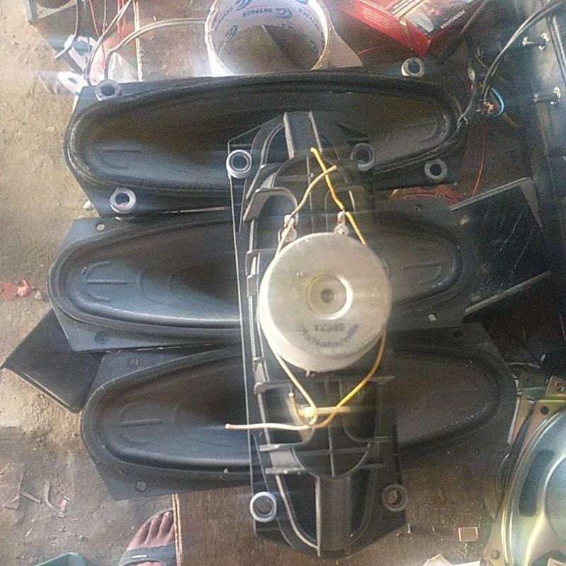 Jual spiker 4 in panjang 26×8 suara lantang copotan politron | Shopee ...