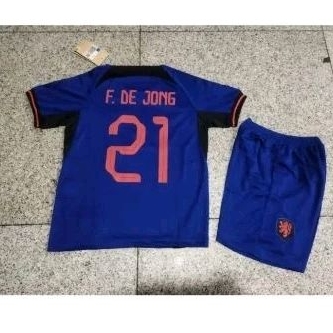 Jual JERSEY BAJU BOLA ANAK KIDS BELANDA AWAY 2023/2024 + NAMESET GRADE ...
